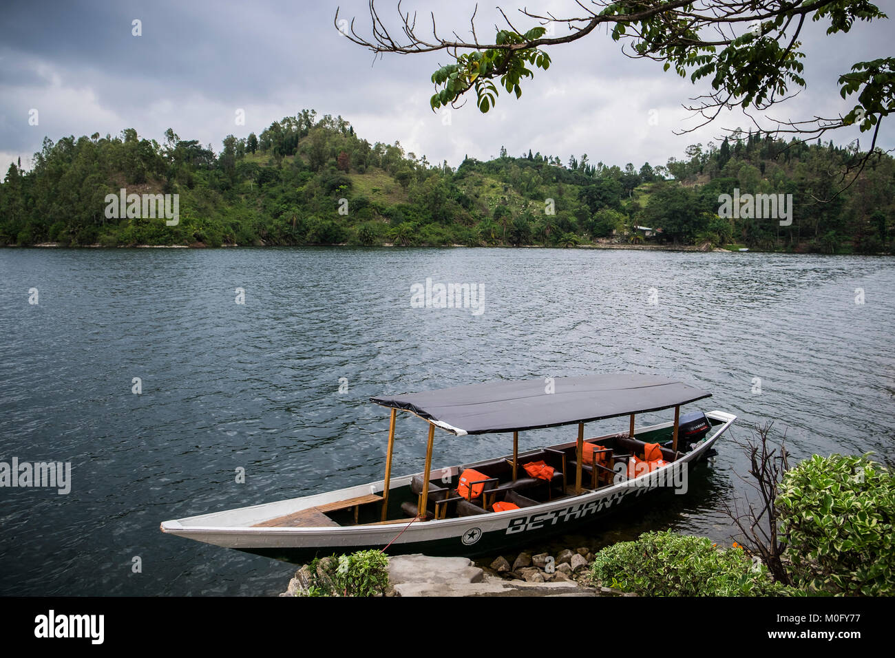 Rwanda, Kibuye, Kivu lake, landscape Stock Photo - Alamy