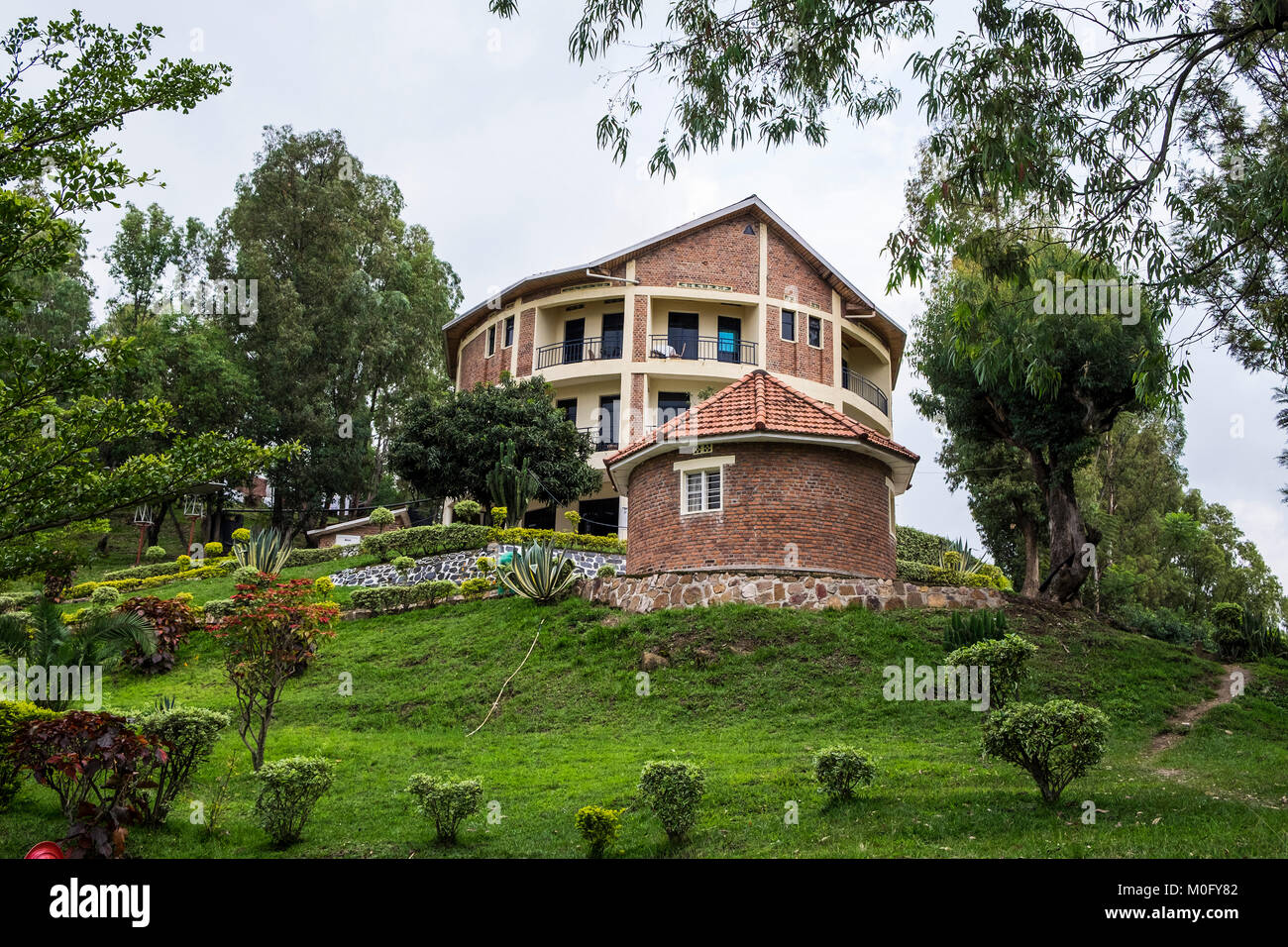 Rwanda, Kibuye, Kivu lake, resort Stock Photo - Alamy