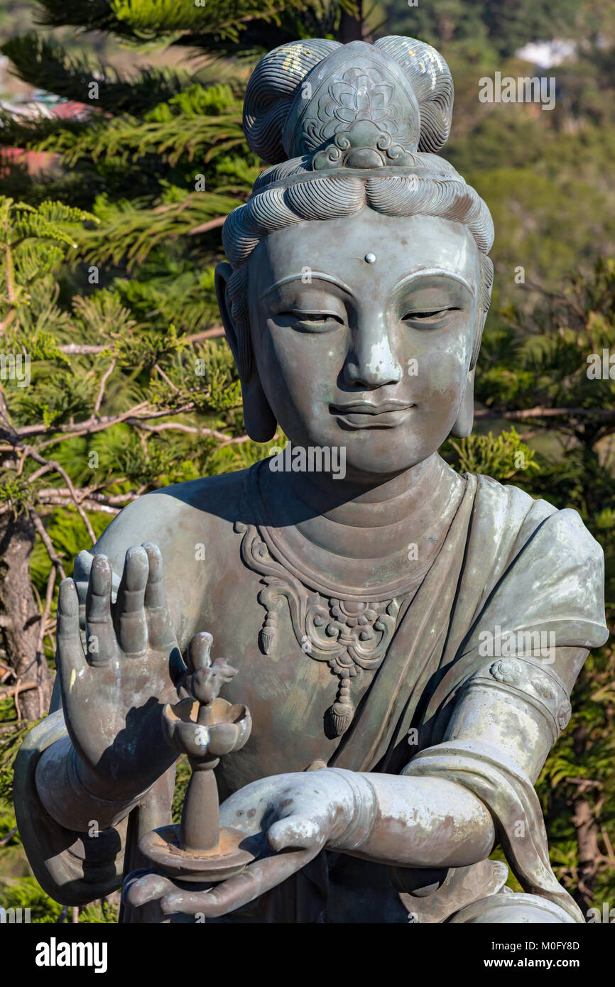 Lantau Island Hong Kong China Asia Jan 13, 2018 One of the six Deva ...