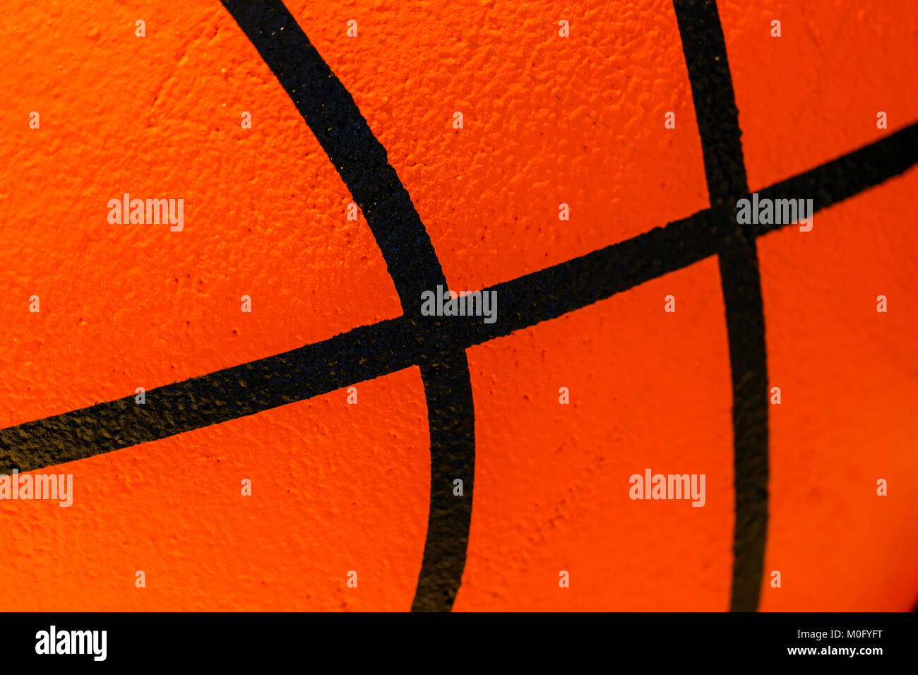Bright texture of concrete or stone basketball, the concept of sport ...