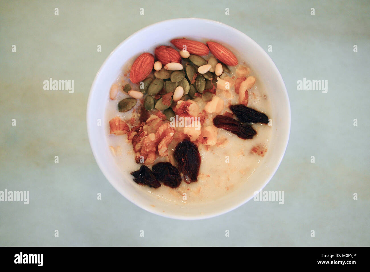 Healthy vegan yogurt nuts hi-res stock photography and images - Alamy