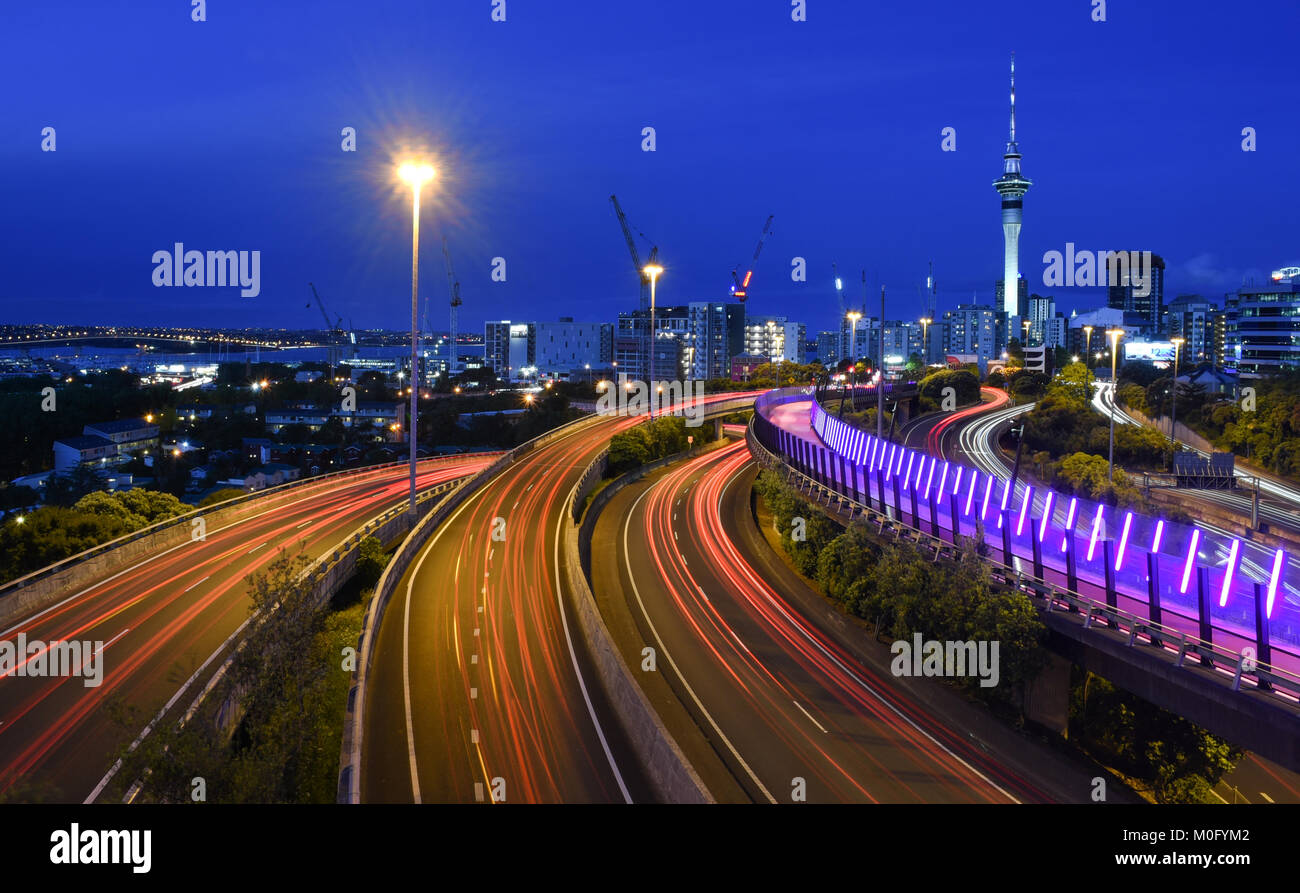 This shot is taken at Auckland, New Zealand. This is the Spaghetti ...