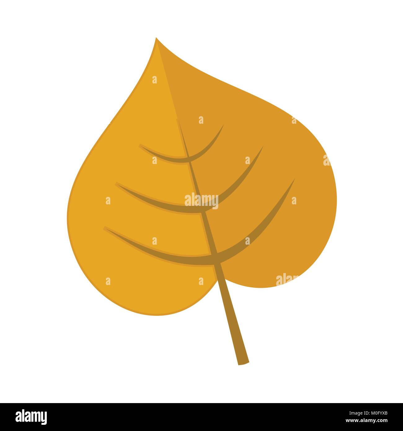 Cordate leaf Stock Vector Images - Alamy