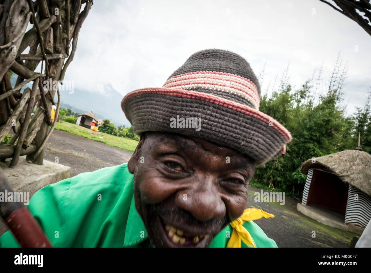 Rwanda, Ruhengeri, Musanze, Iby'Iwacu Cultural village, portrait Stock ...