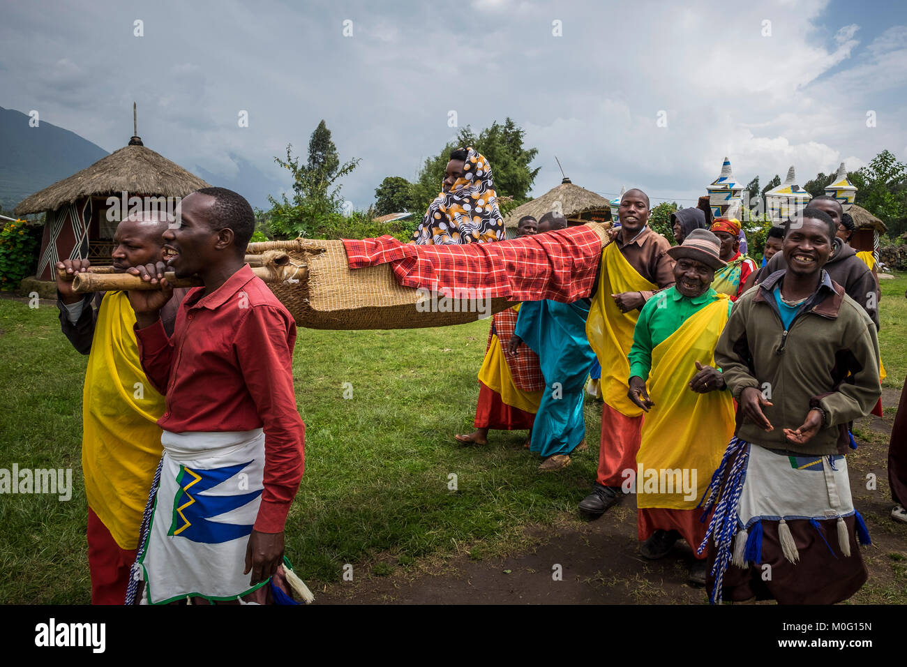 Rwanda, Ruhengeri, Musanze, Iby'Iwacu Cultural village, wedding ...