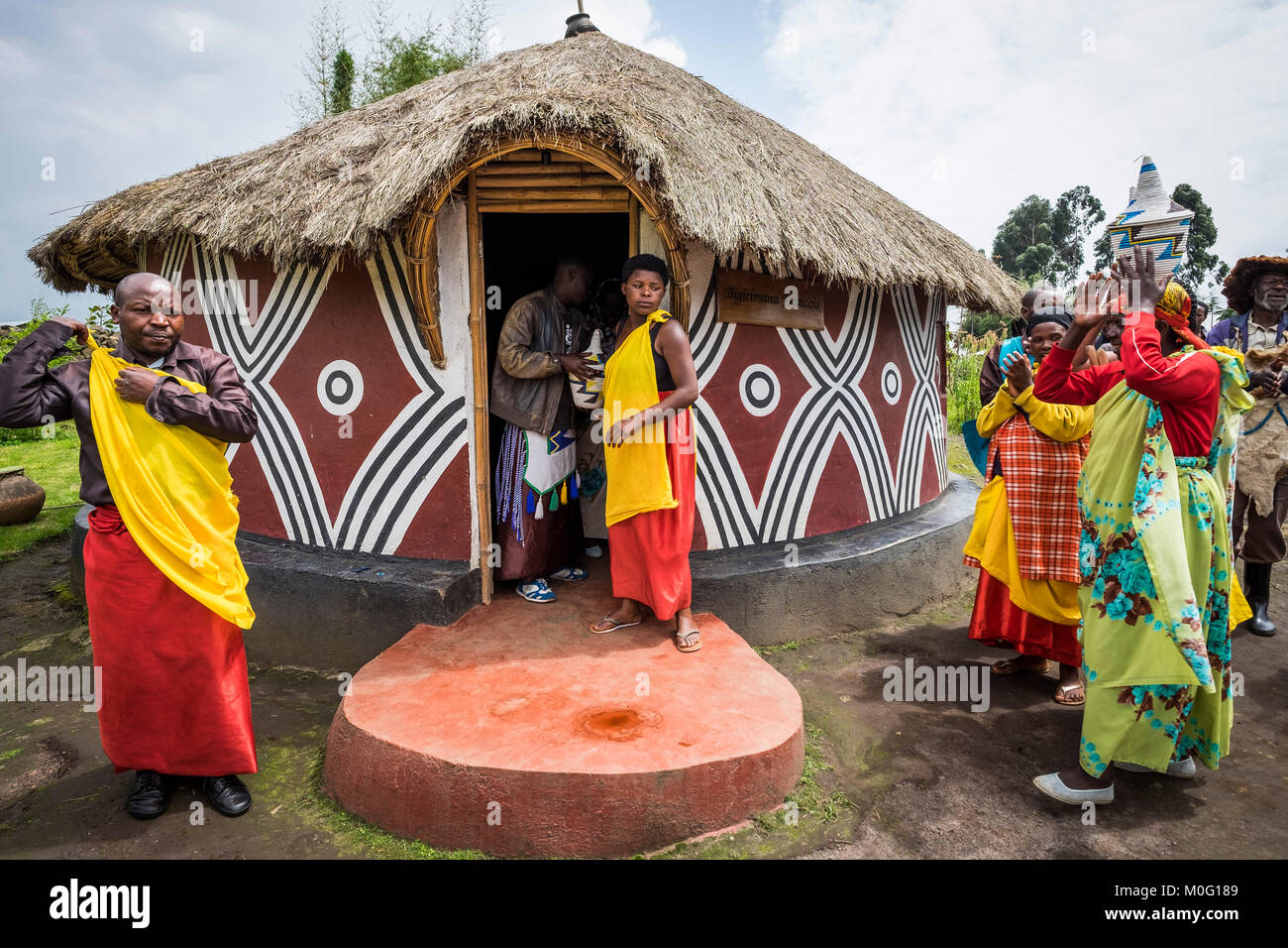 Rwanda, Ruhengeri, Musanze, Iby'Iwacu Cultural village, wedding ...