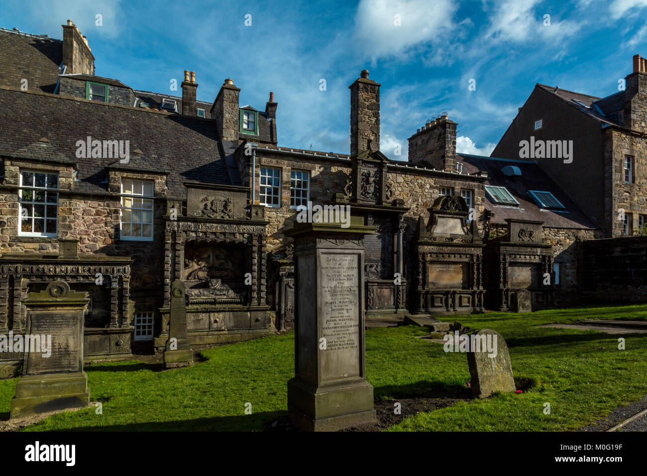 Greyfriars Kirkyard, Edinburgh, Scotland, United Kingdom Stock Photo ...