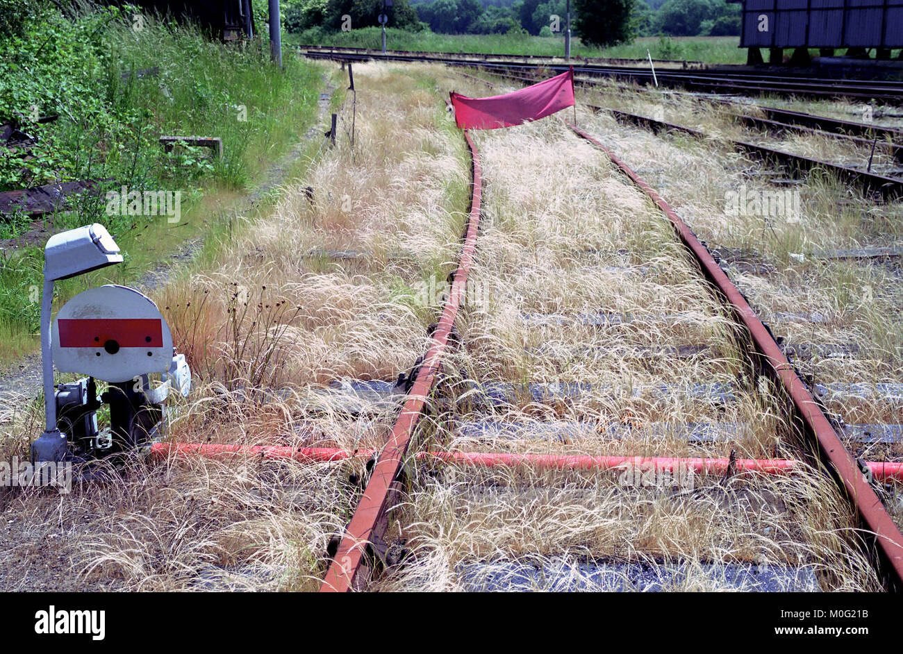 Railway signal flag hi-res stock photography and images - Alamy