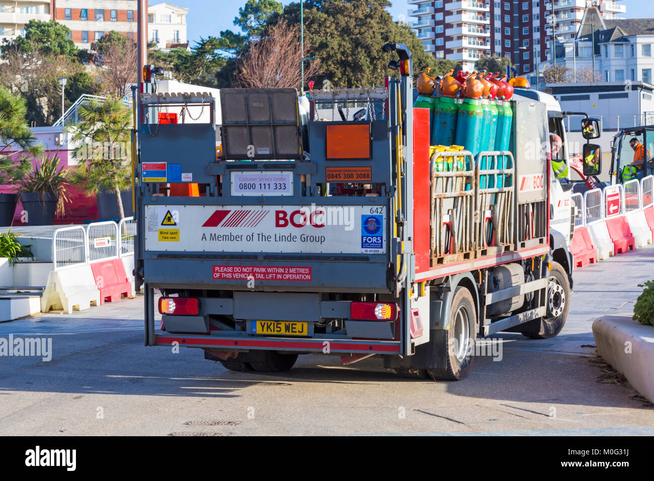 Boc lorry hi-res stock photography and images - Alamy