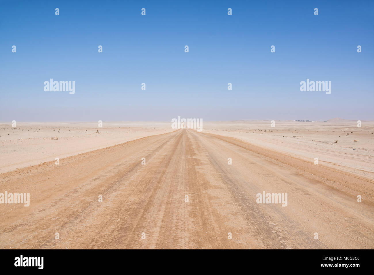 A wide open desert landscape in Namibia Stock Photo - Alamy