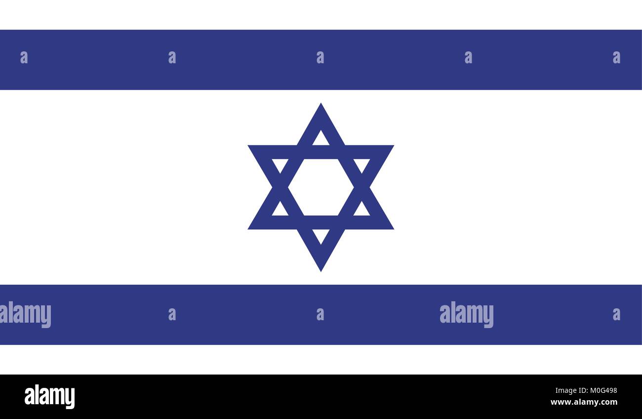 Israel national flag Stock Vector Image & Art - Alamy