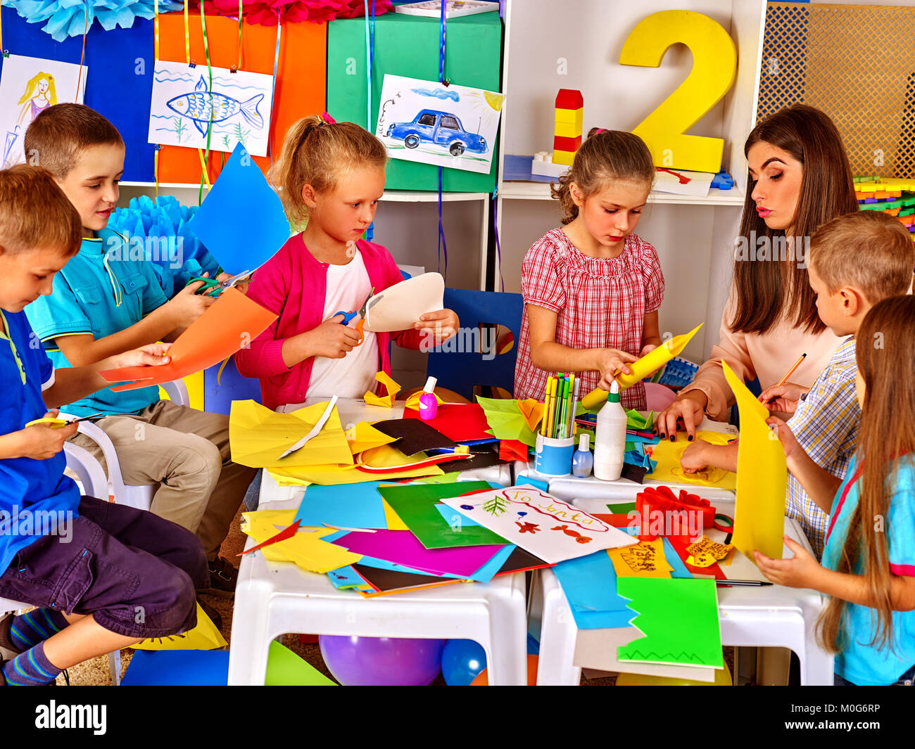 Nursey children hi-res stock photography and images - Alamy