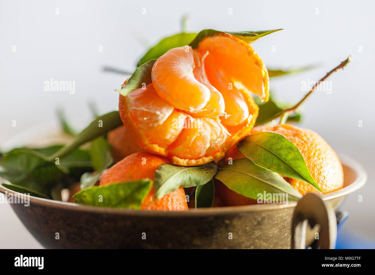 Clementine skin up close fruit hi-res stock photography and images - Alamy
