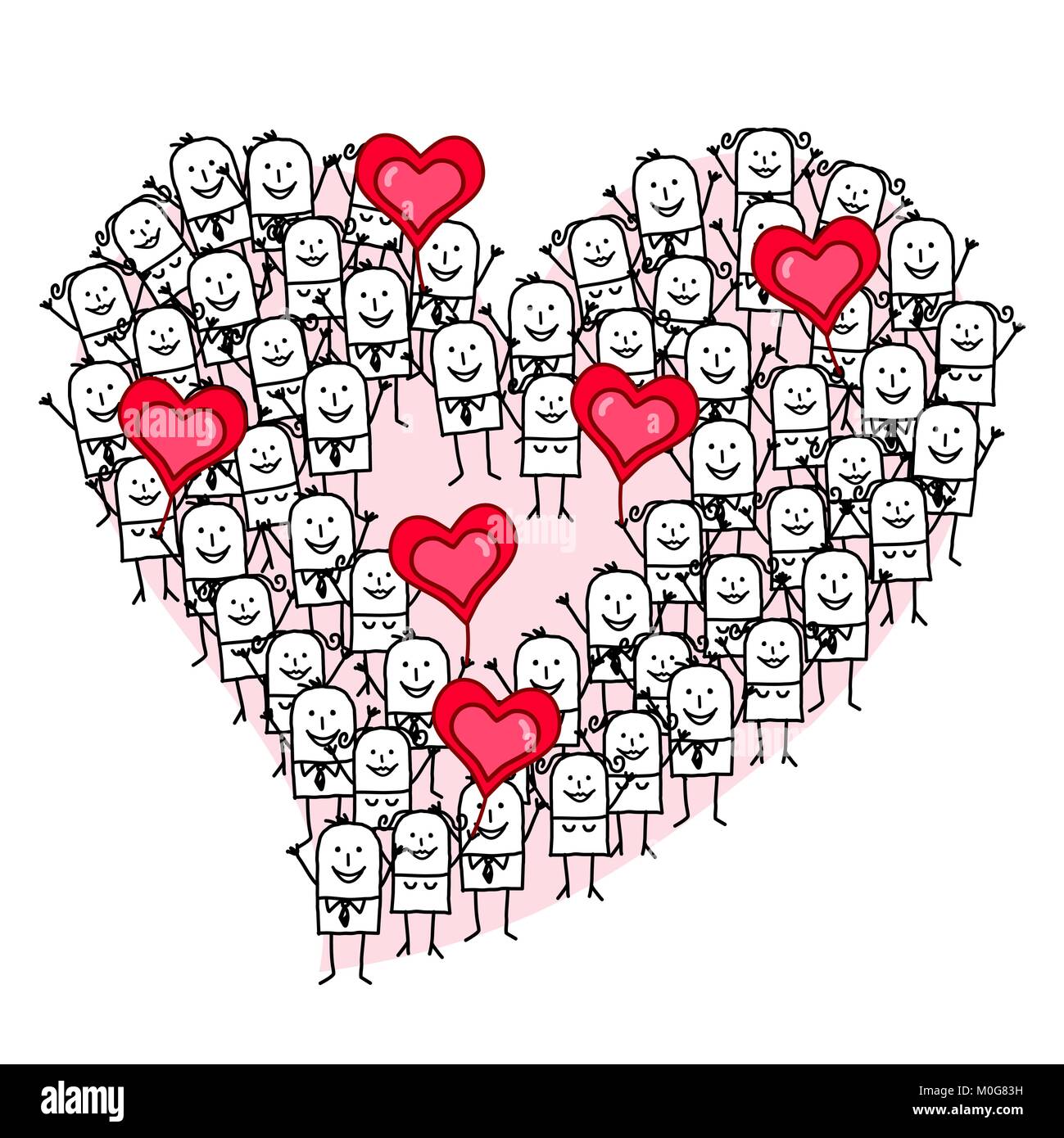 Loving greetings Stock Vector Images - Alamy