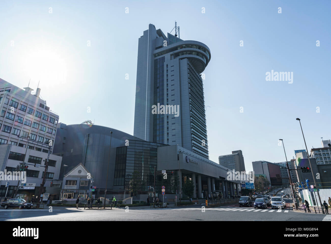 Exterior of Bunkyo Civic Center, BUnkyo-Ku, Tokyo, Japan Stock Photo ...