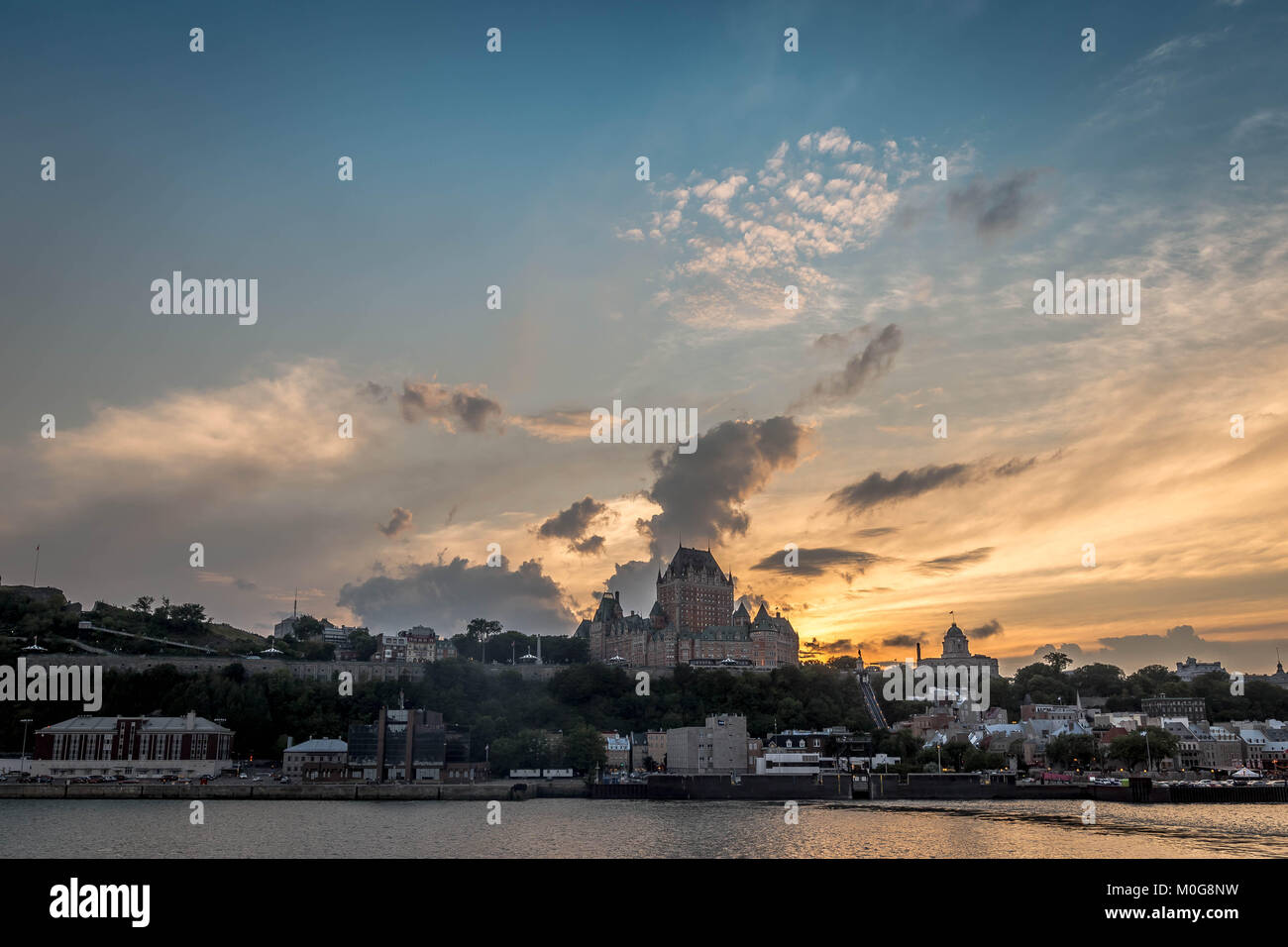 Quebec City in summer Stock Photo - Alamy