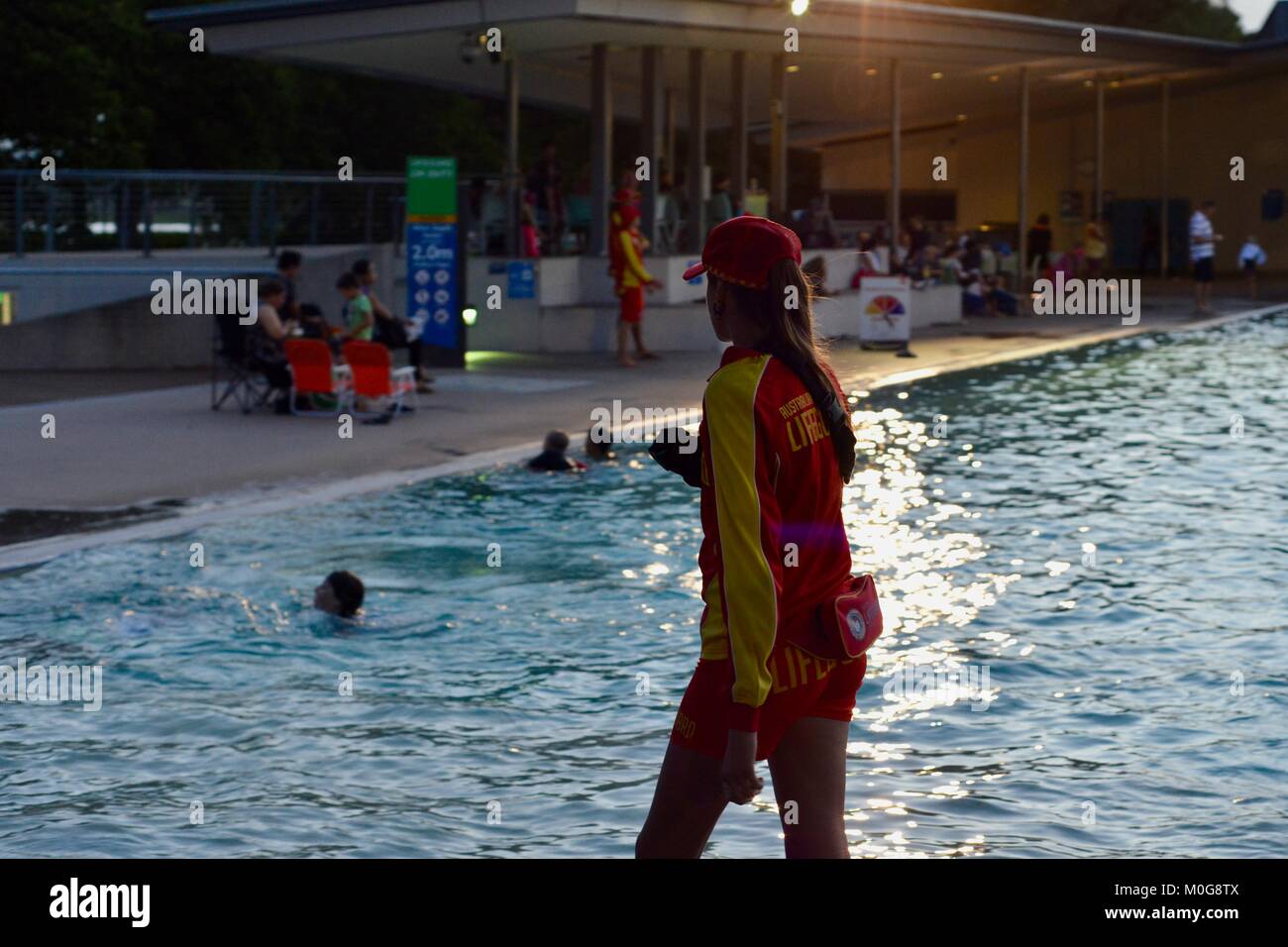 Female Lifeguard Pool Stock Photos & Female Lifeguard Pool Stock Images ...