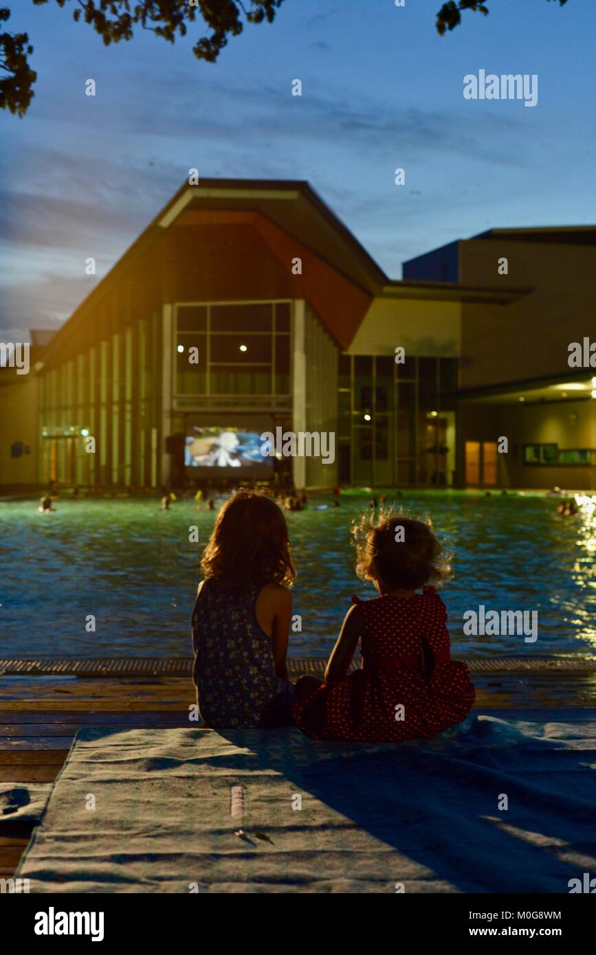 Australia outdoor cinema screen hi-res stock photography and images - Alamy