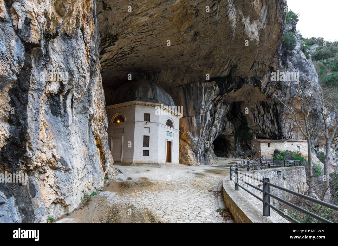 Temple of Valadier (Italy) - The awesome stone sanctuary in Genga ...