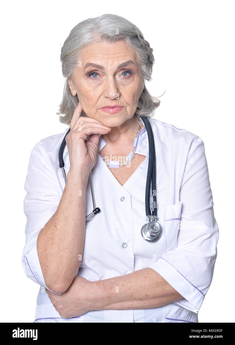 senior female doctor Stock Photo - Alamy