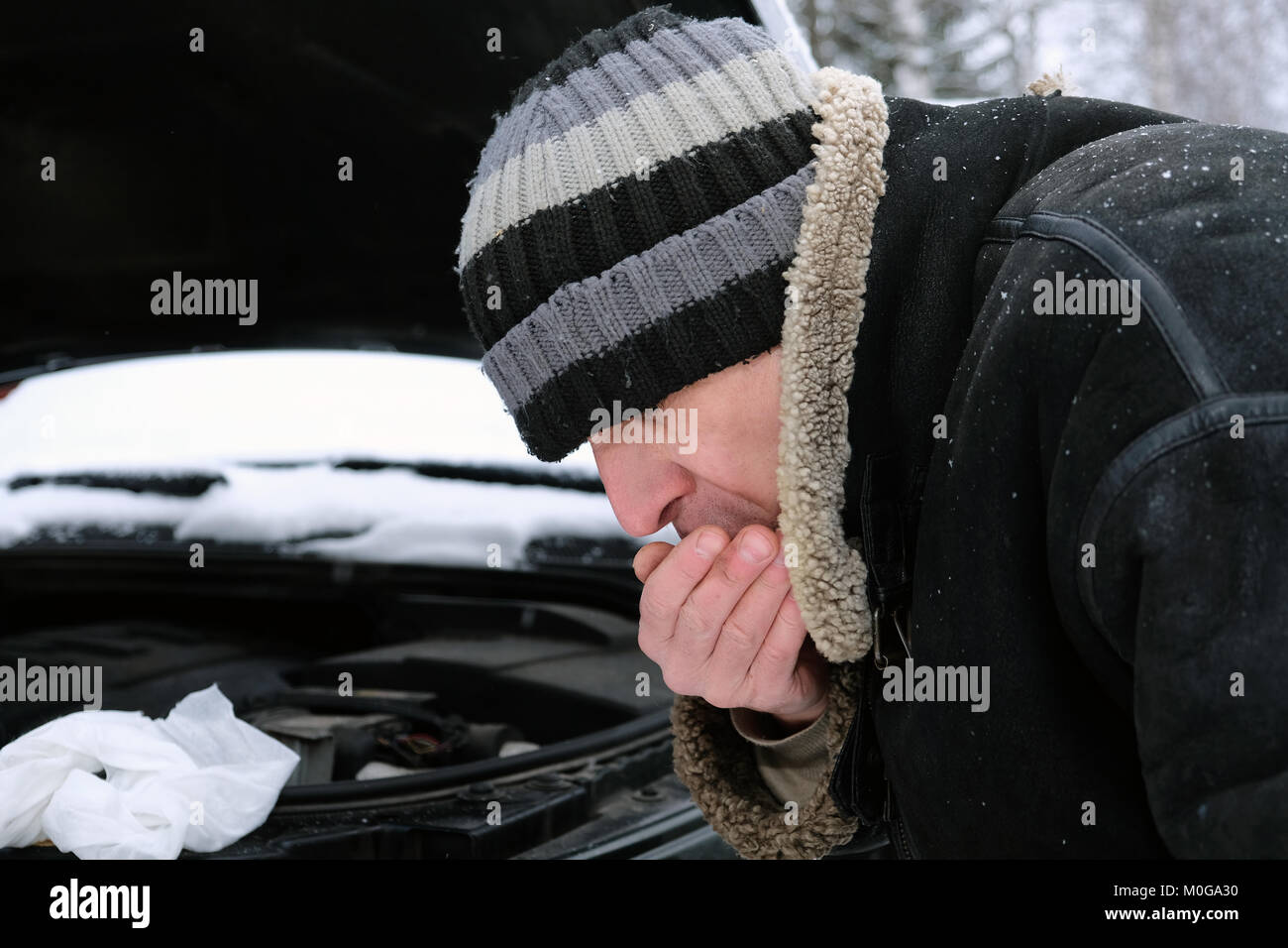 Driver winter hi-res stock photography and images - Alamy