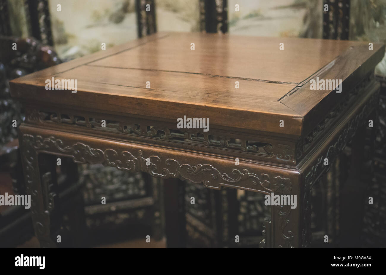 Table during the Ancient China Stock Photo - Alamy