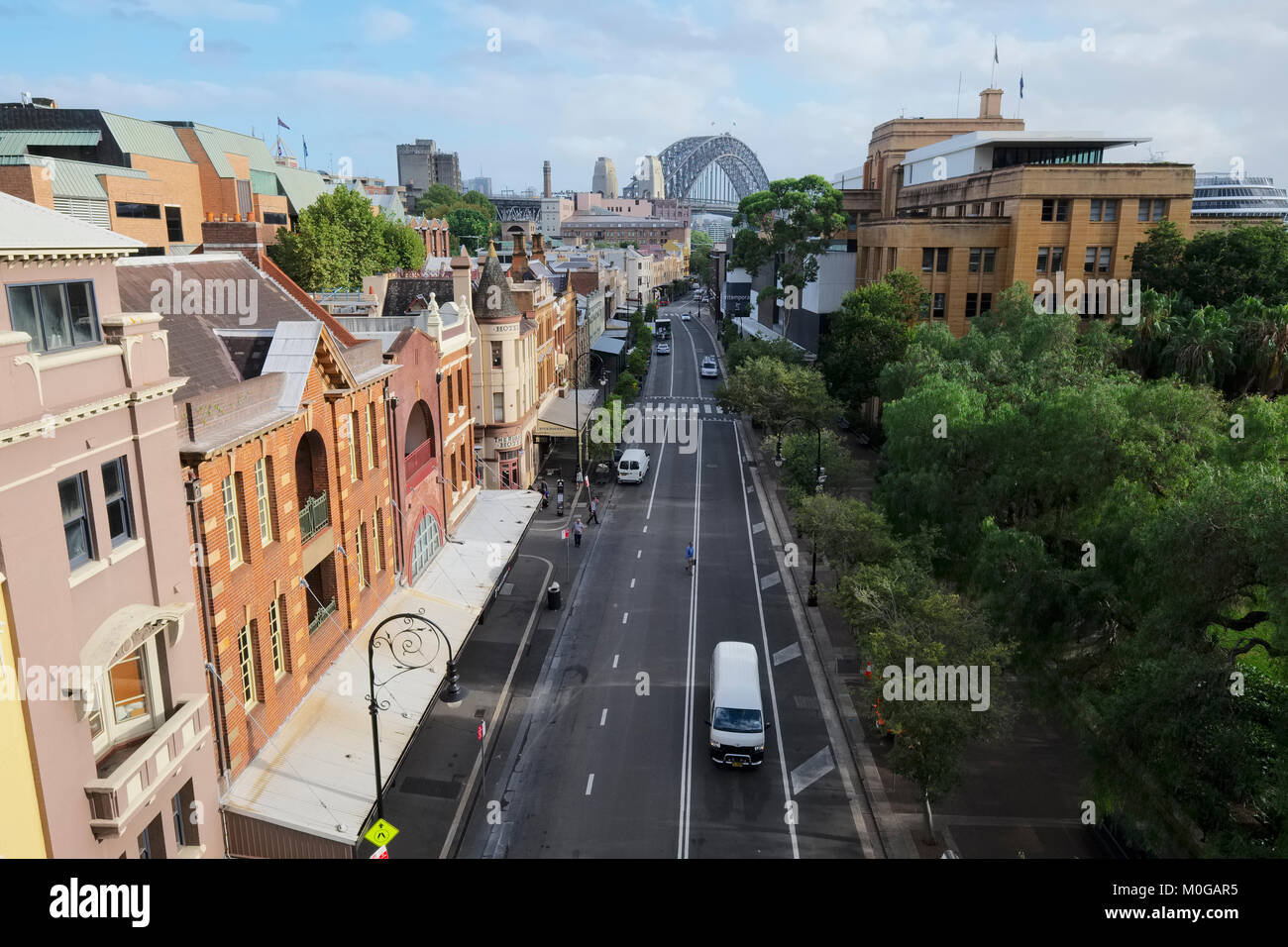 Aerial view of cahill expressway hi-res stock photography and images ...