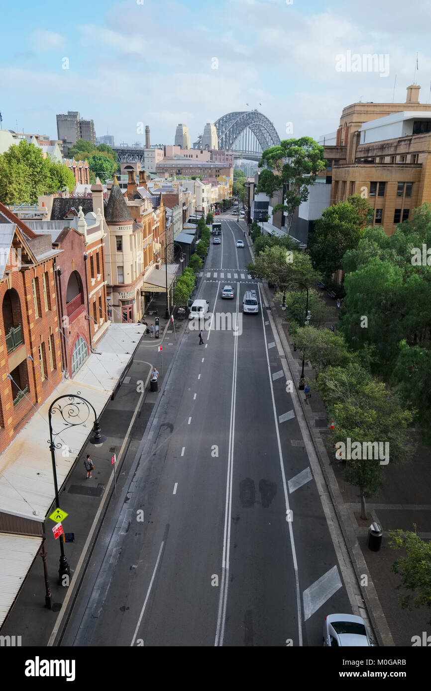 Aerial view of cahill expressway hi-res stock photography and images ...