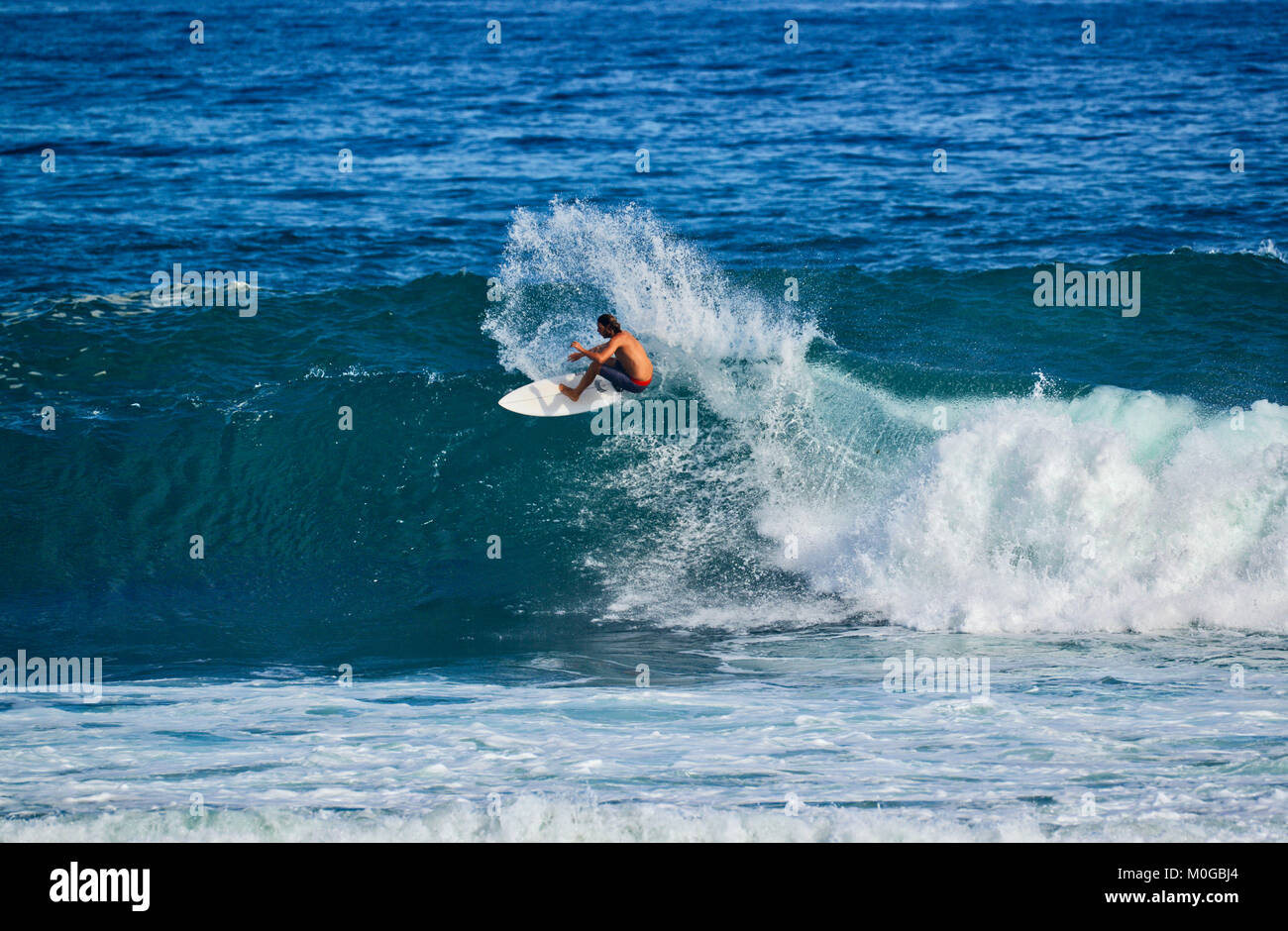 Extreme Surf and Windsurf Action Stock Photo - Alamy