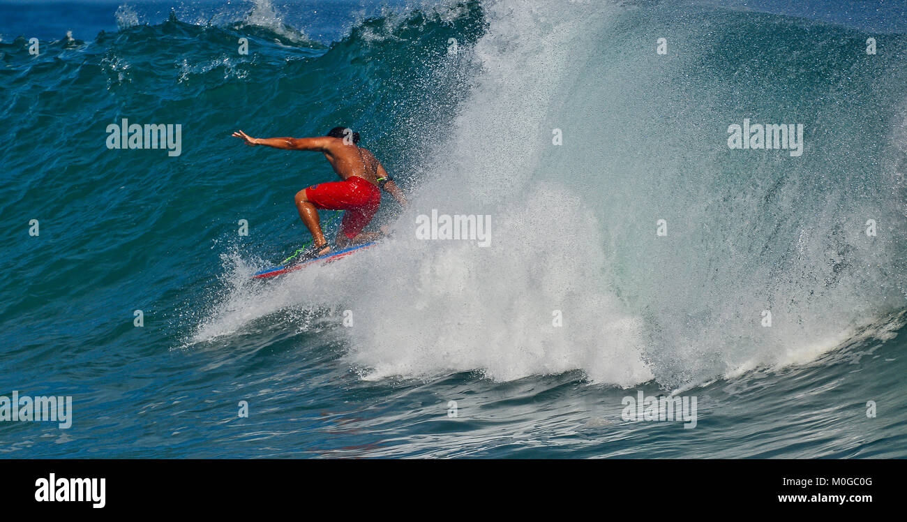 Extreme Surf and Windsurf Action Stock Photo - Alamy