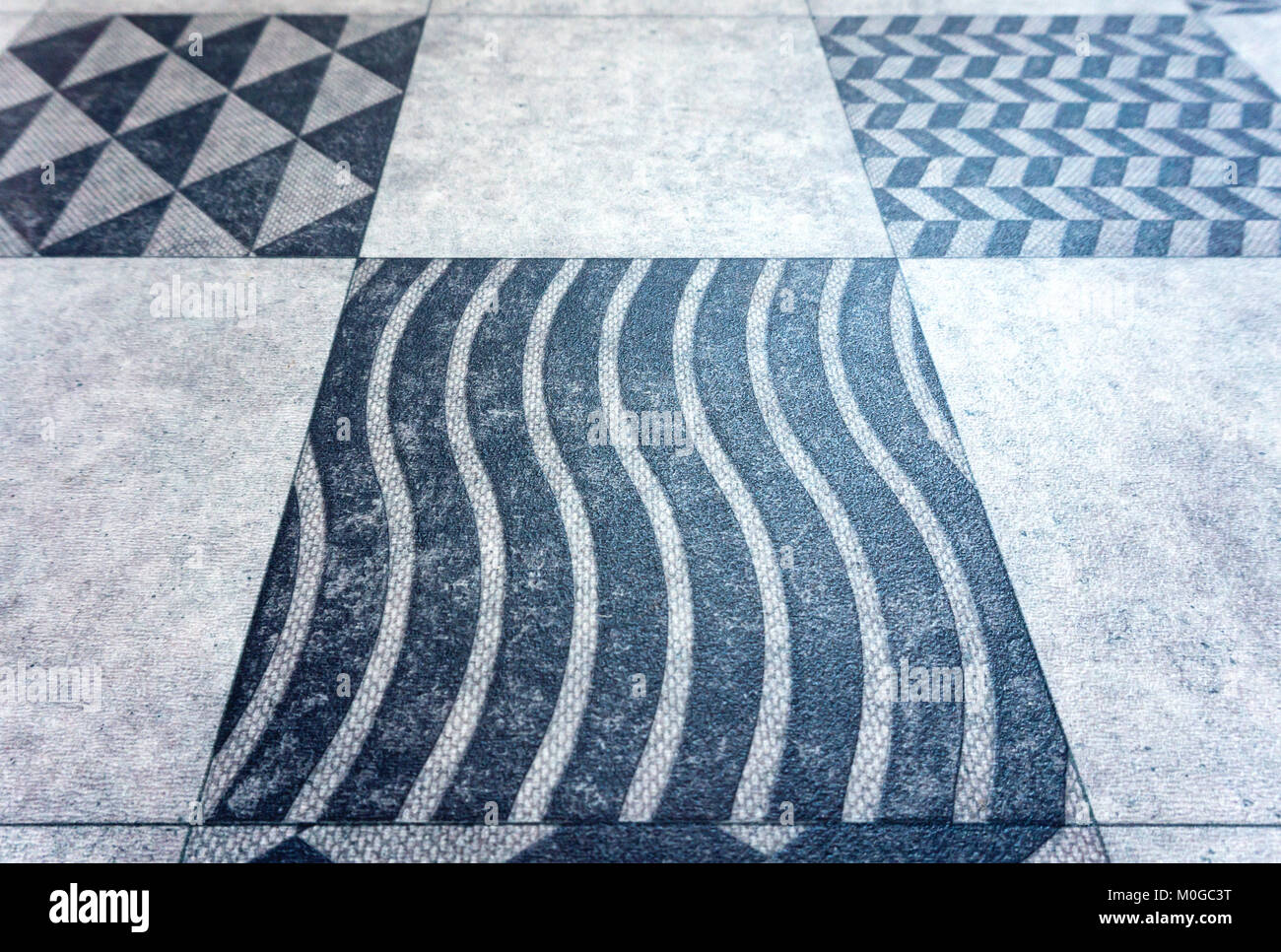 a big grey background squares with geometric pattern Stock Photo - Alamy