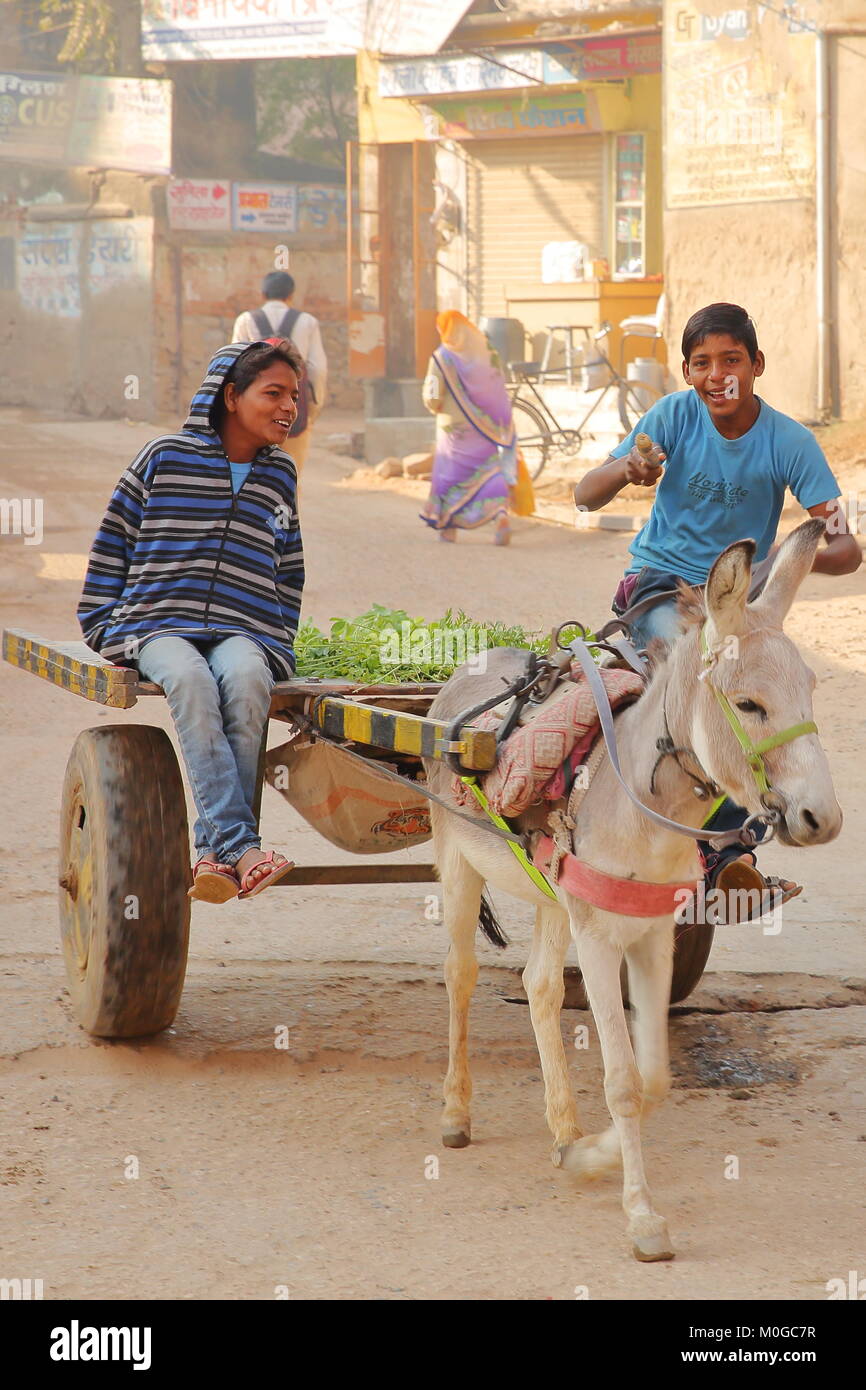 Two boys in street scene hi-res stock photography and images - Alamy