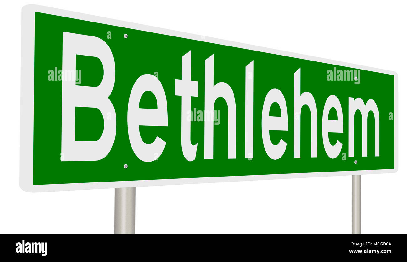 Bethlehem sign Cut Out Stock Images & Pictures - Alamy