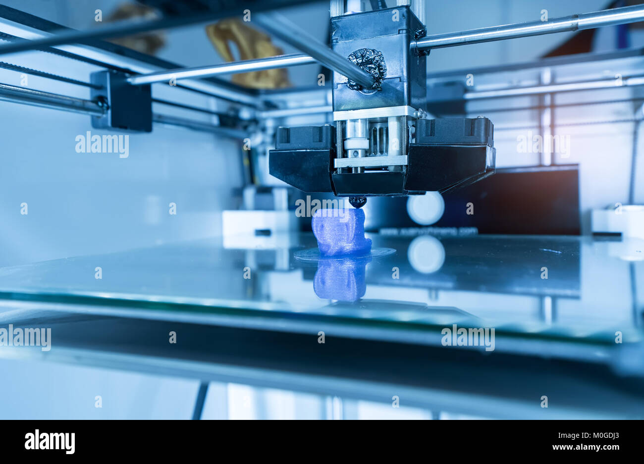 3D printer,Three dimensional printing machine Stock Photo - Alamy