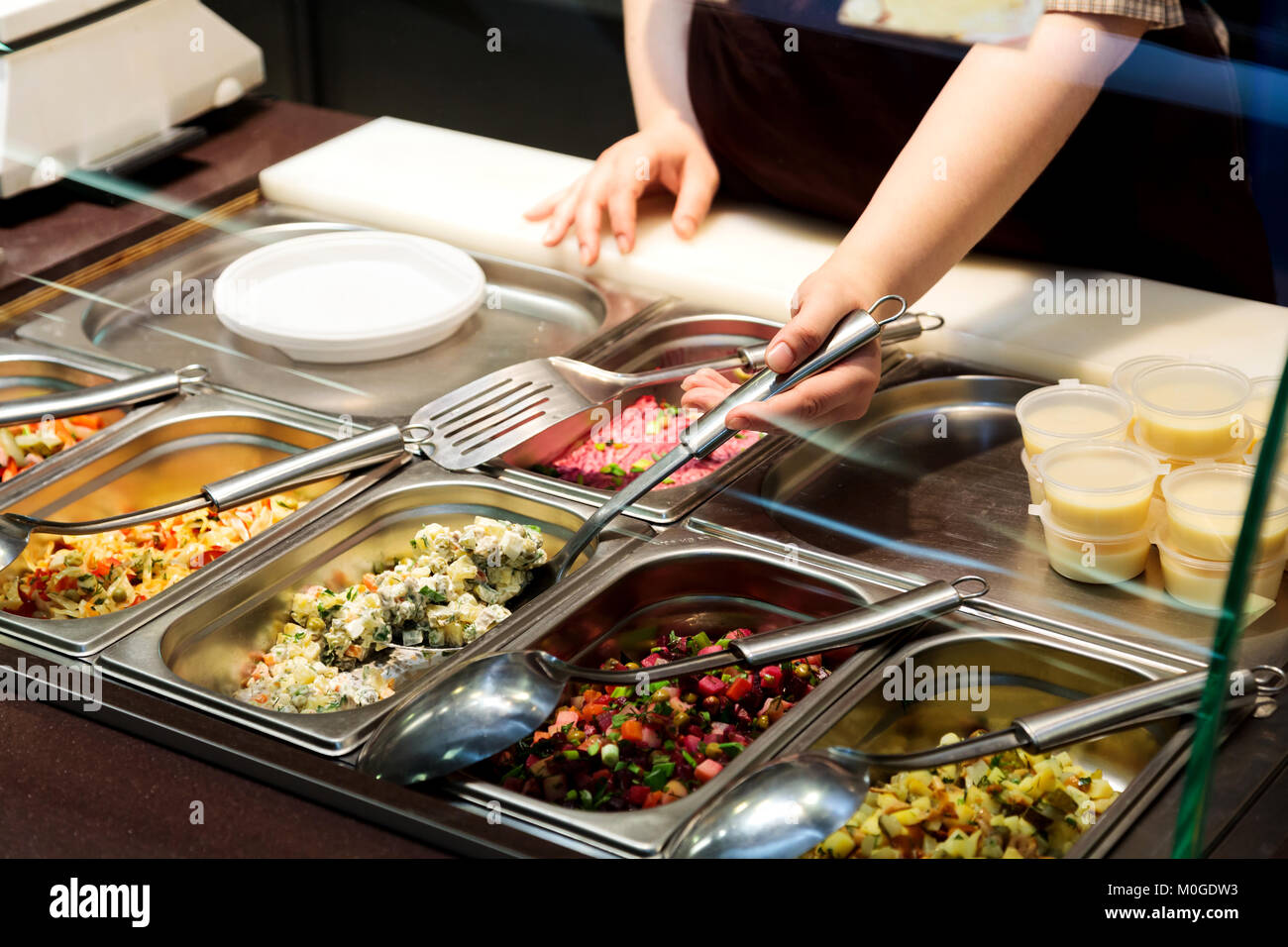 Cafeteria trays hi-res stock photography and images - Alamy