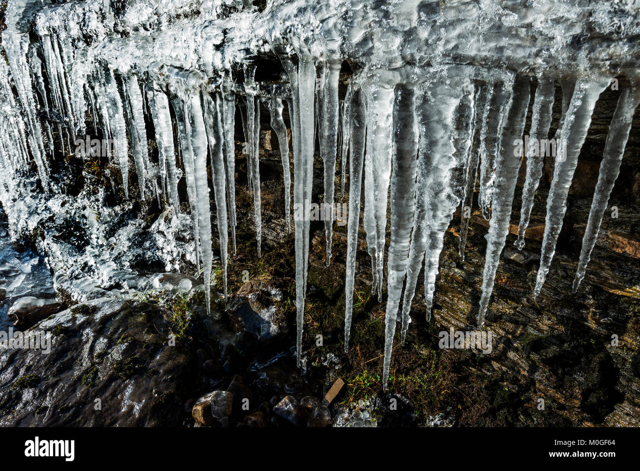 Ice Cave Lownathwaite Gunnerside Swaledale UK Stock Photo - Alamy