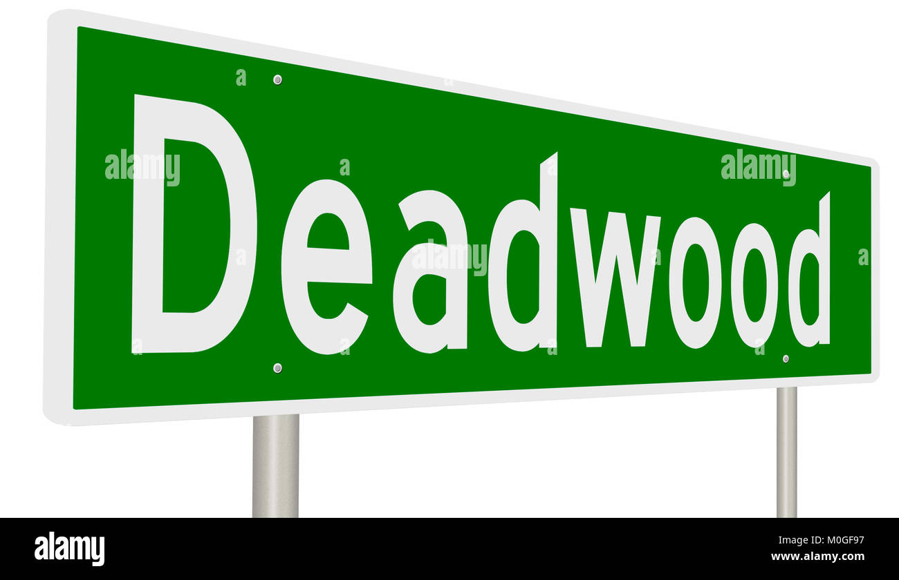 Deadwood South Dakota Sign High Resolution Stock Photography and Images ...