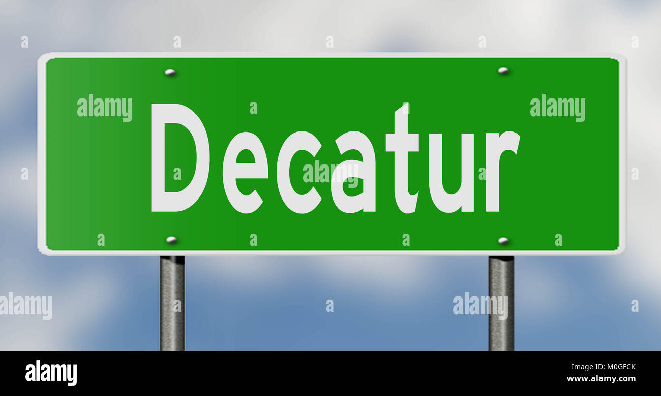 Decatur georgia sign hi-res stock photography and images - Alamy