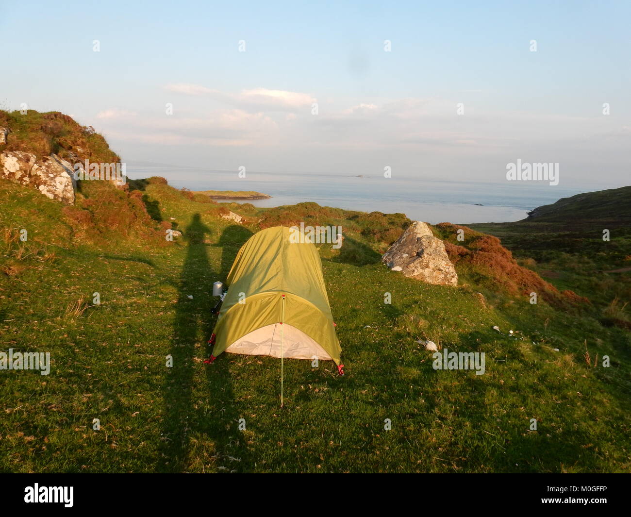 wild camping spot on The Skye trail The Skye trail Isle of Skye Western ...