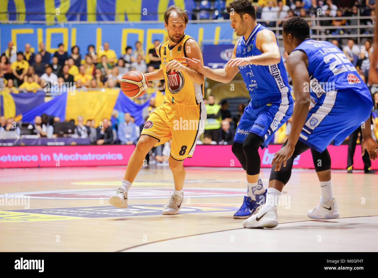 Lega Basket Serie A basketball match between Fiat Auxilium Torino and ...