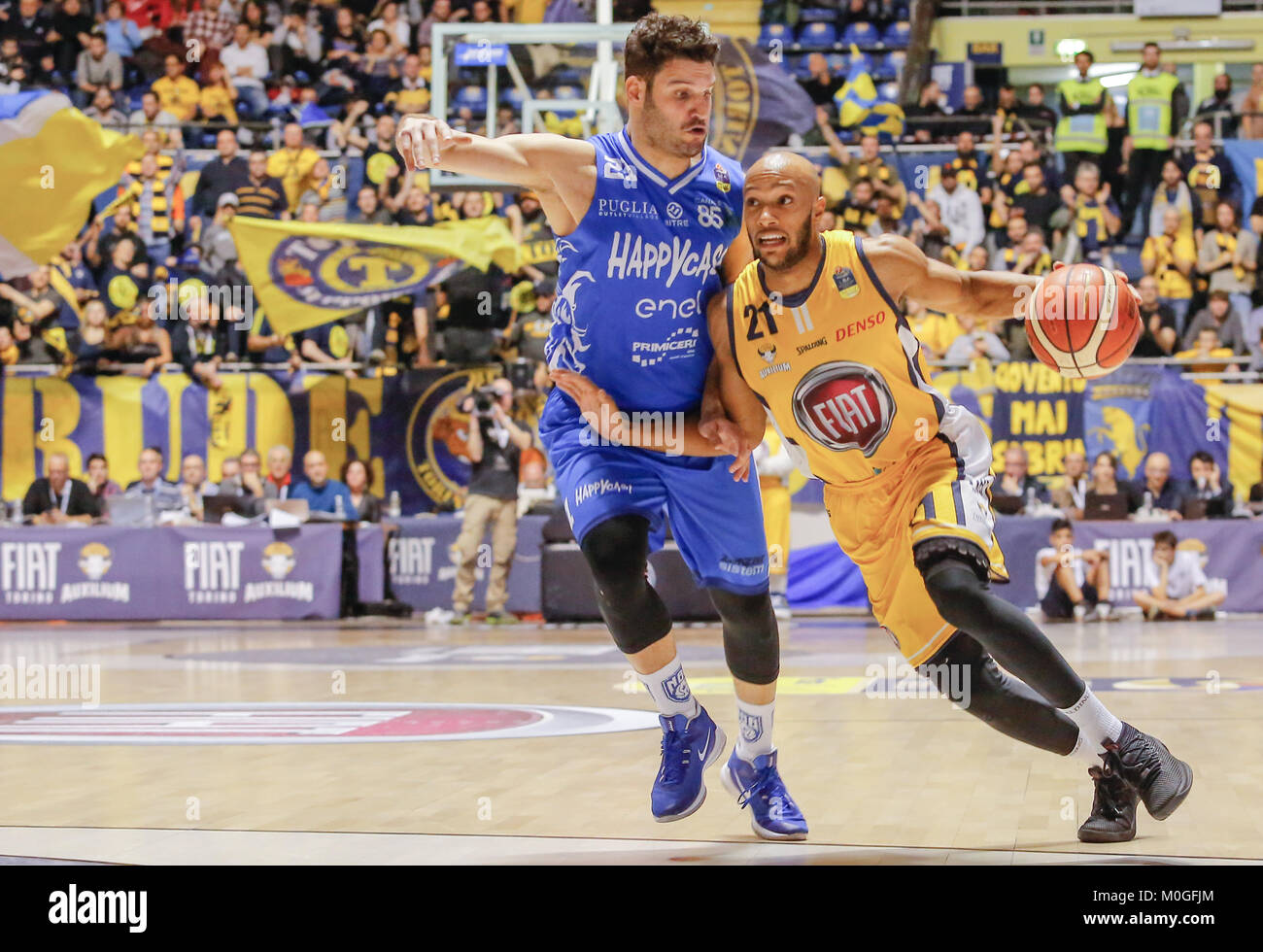 Lega Basket Serie A basketball match between Fiat Auxilium Torino and ...