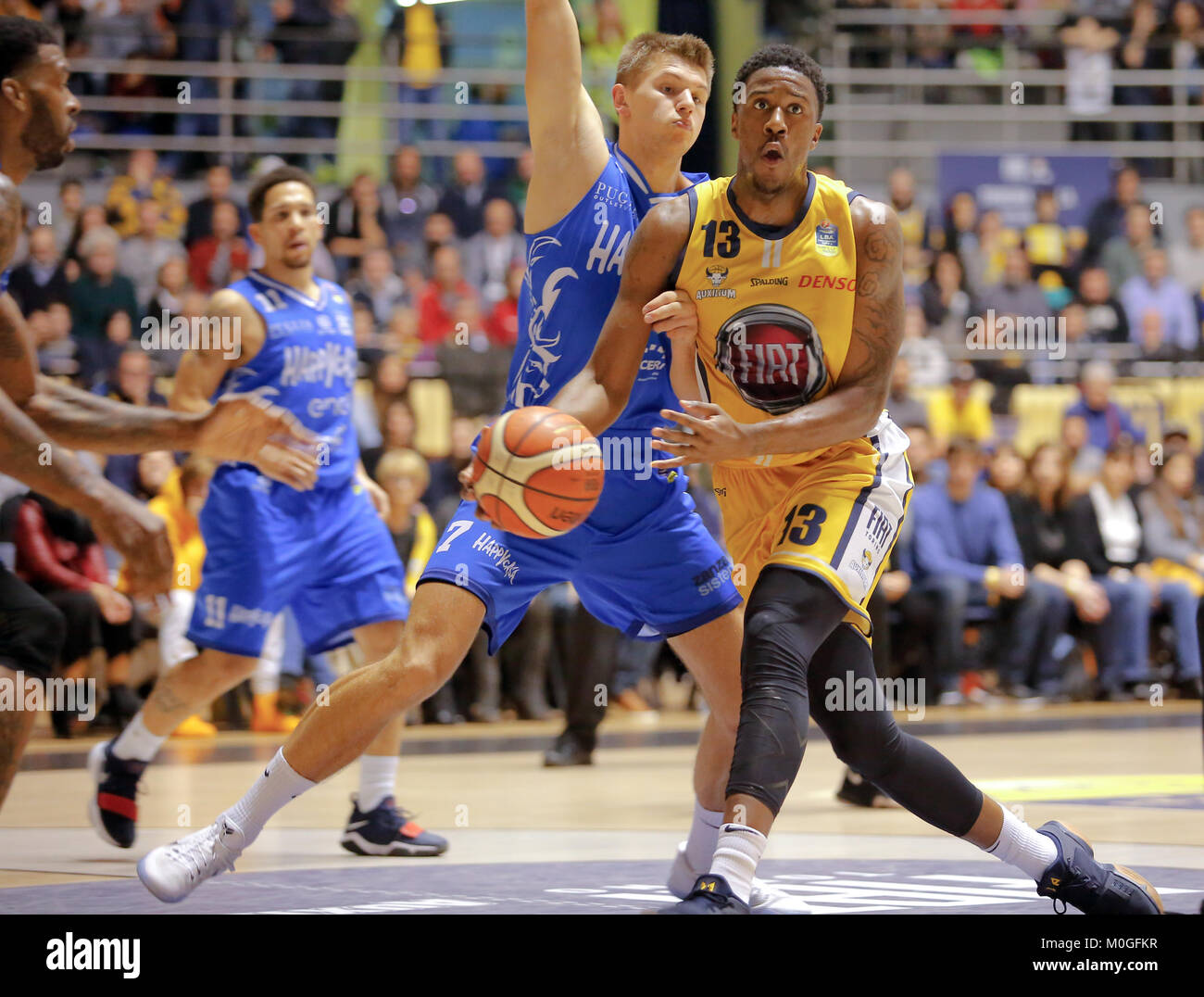 Lega Basket Serie A basketball match between Fiat Auxilium Torino and ...