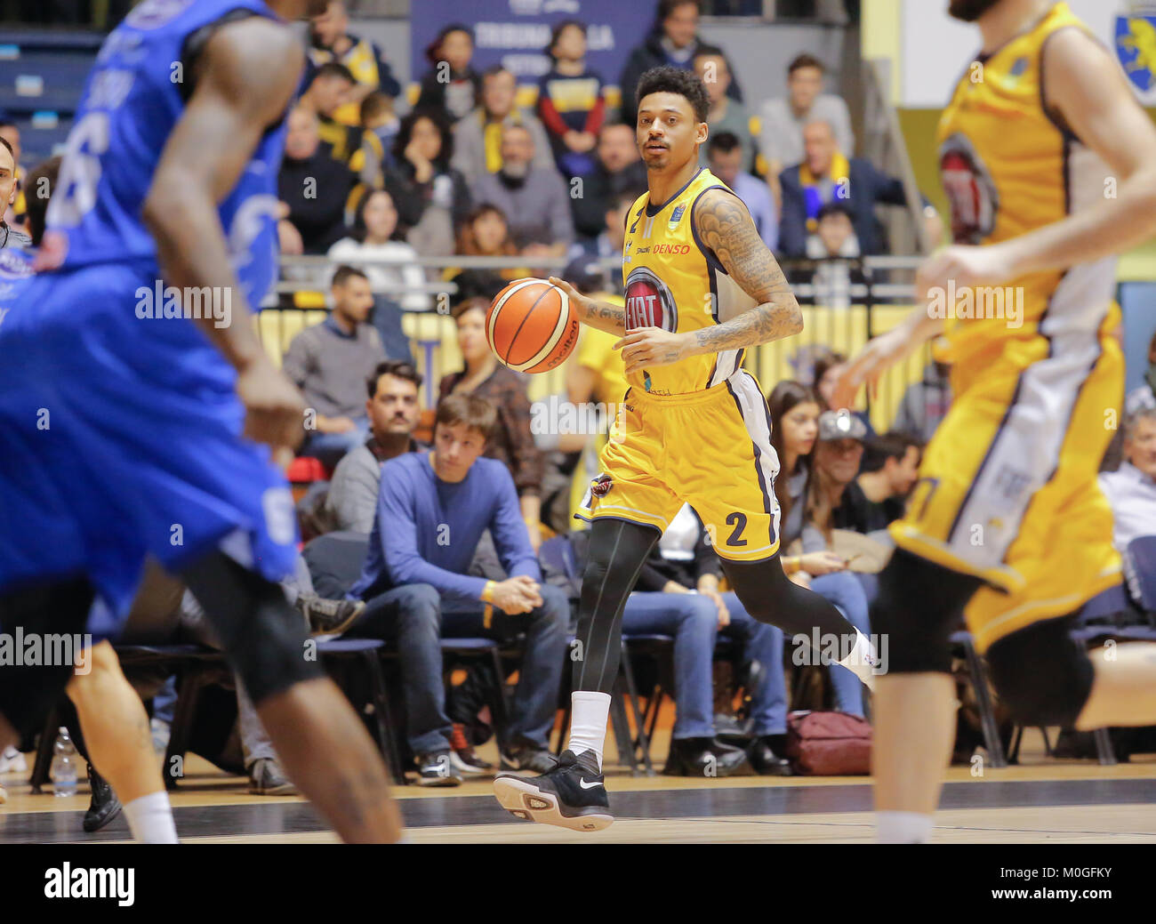 Lega Basket Serie A basketball match between Fiat Auxilium Torino and ...