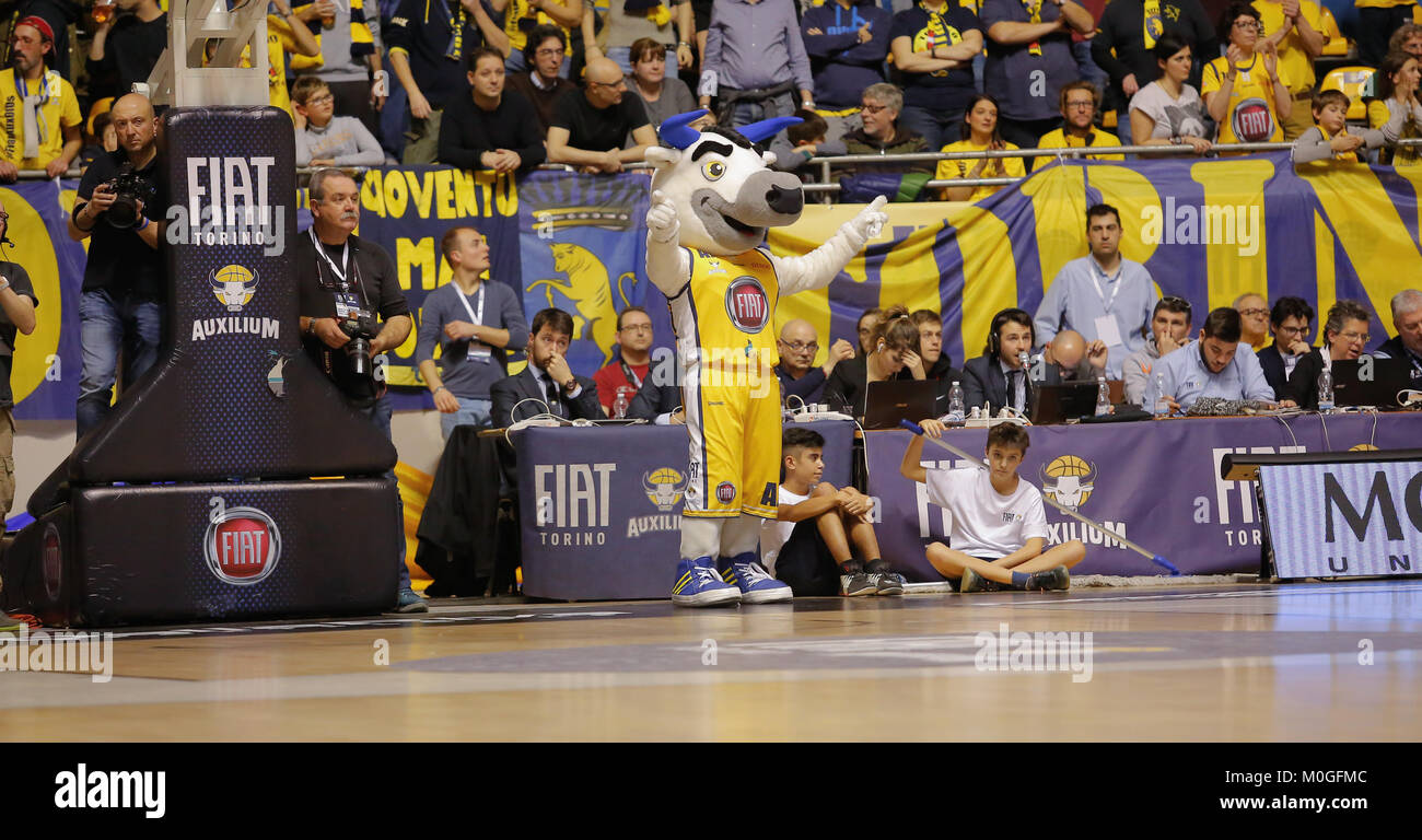 Lega Basket Serie A basketball match between Fiat Auxilium Torino and ...
