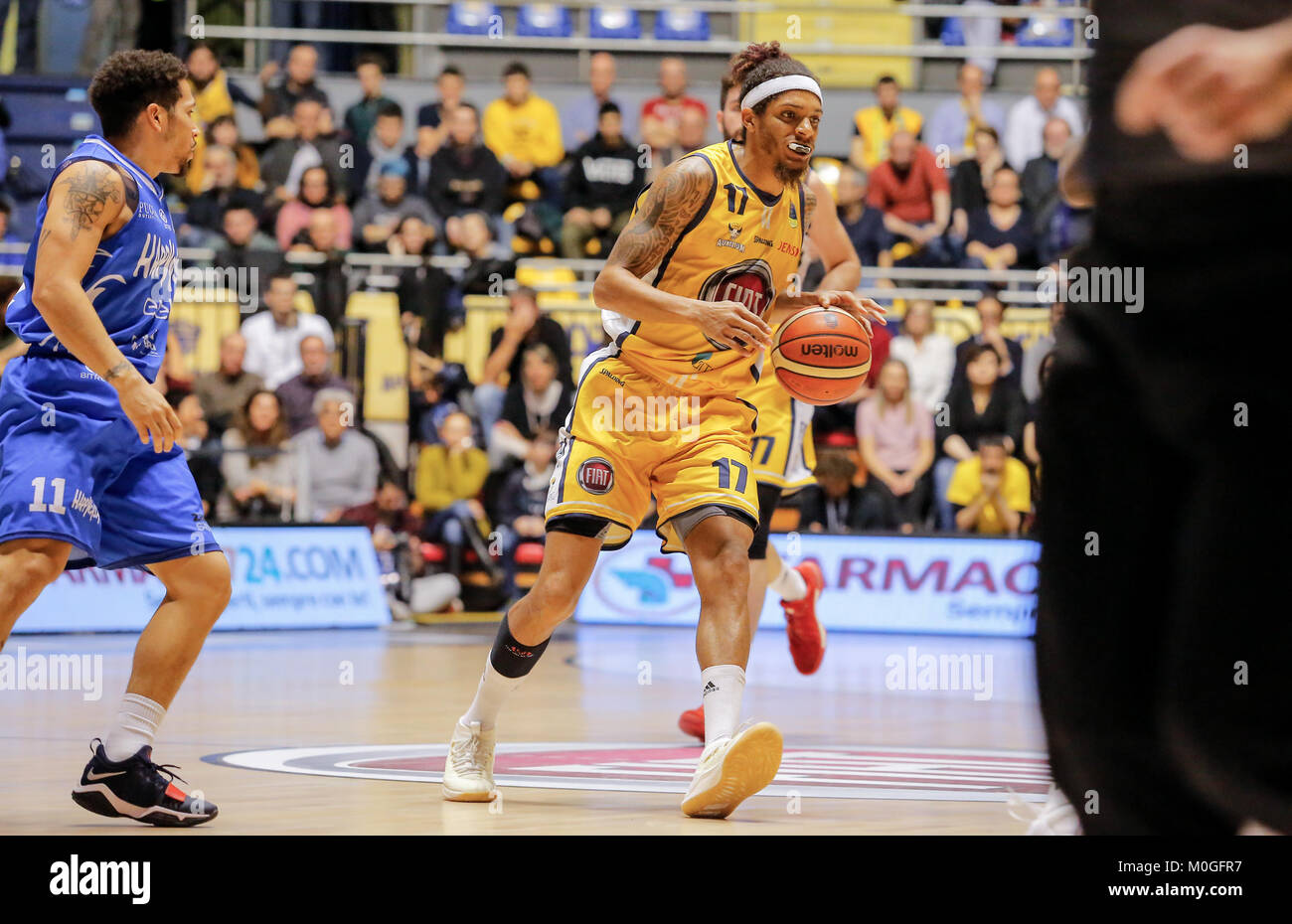 Lega Basket Serie A basketball match between Fiat Auxilium Torino and ...