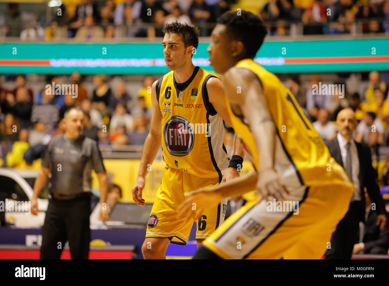 Lega Basket Serie A basketball match between Fiat Auxilium Torino and ...