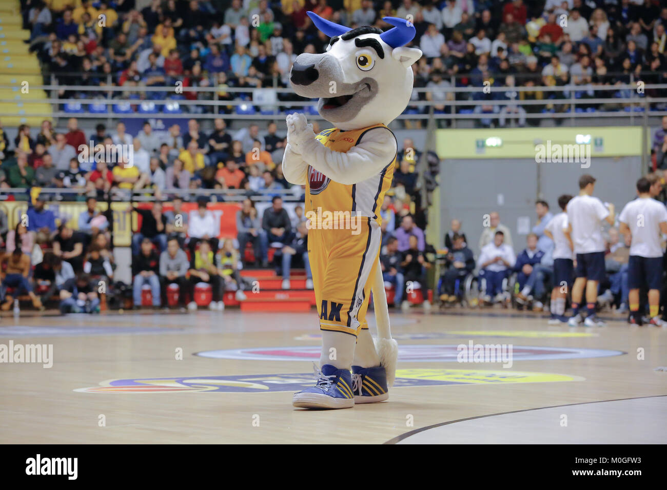 Lega Basket Serie A basketball match between Fiat Auxilium Torino and ...