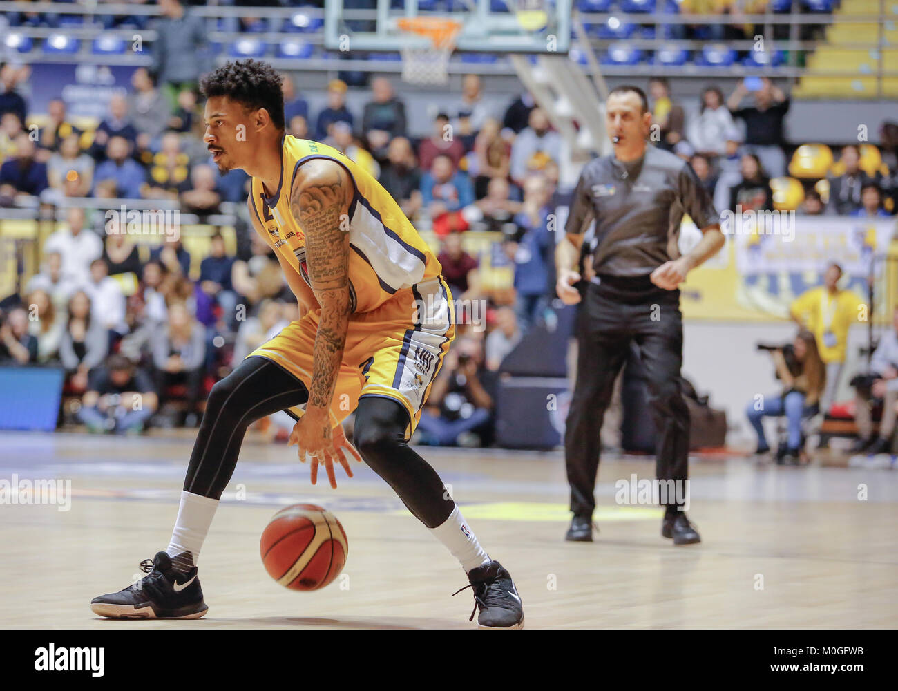 Lega Basket Serie A basketball match between Fiat Auxilium Torino and ...