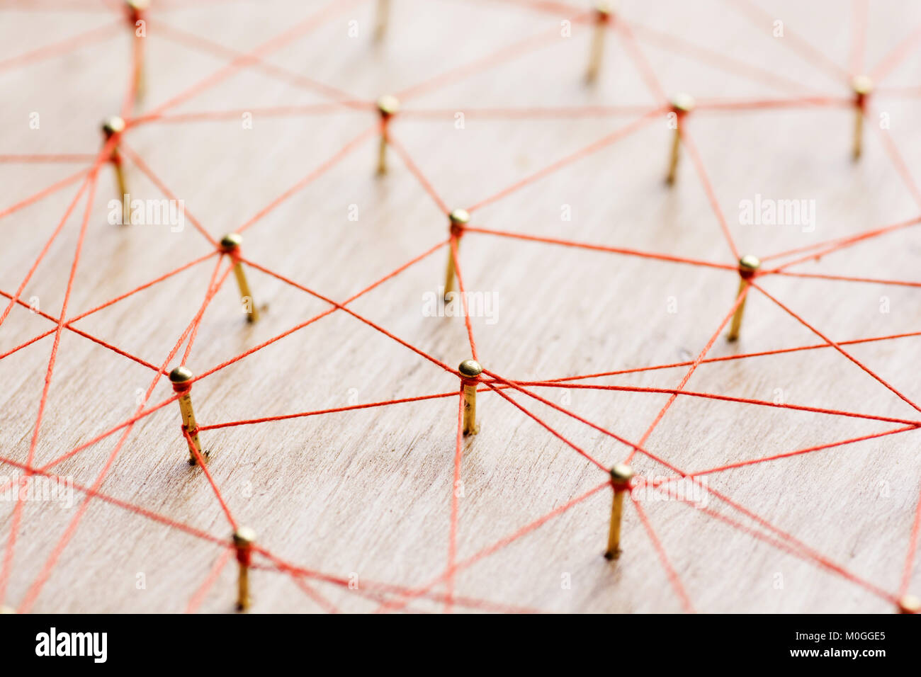 Linking entities. Network, networking, social media, internet ...