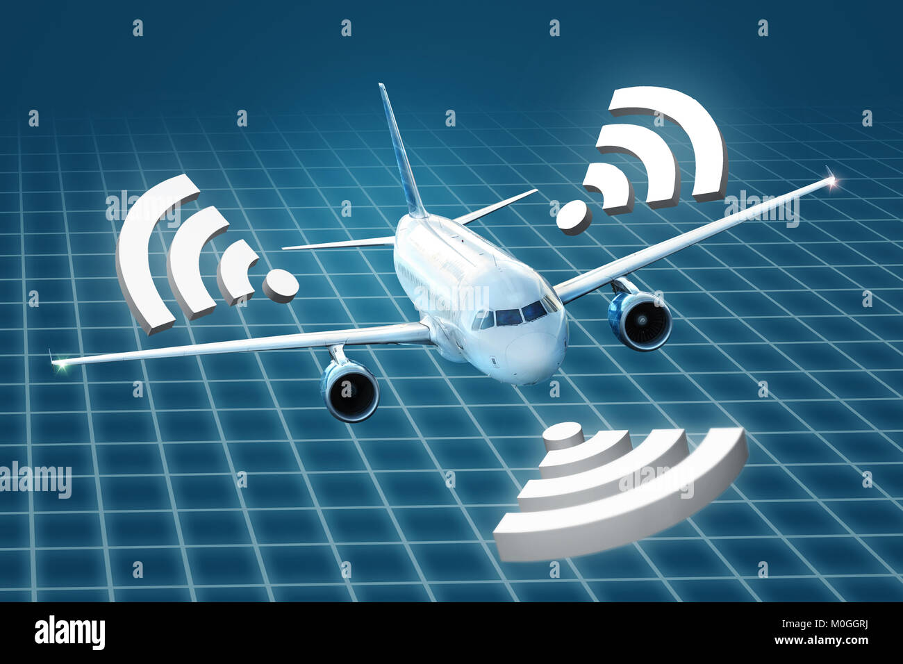 Airplane symbols hi-res stock photography and images - Alamy